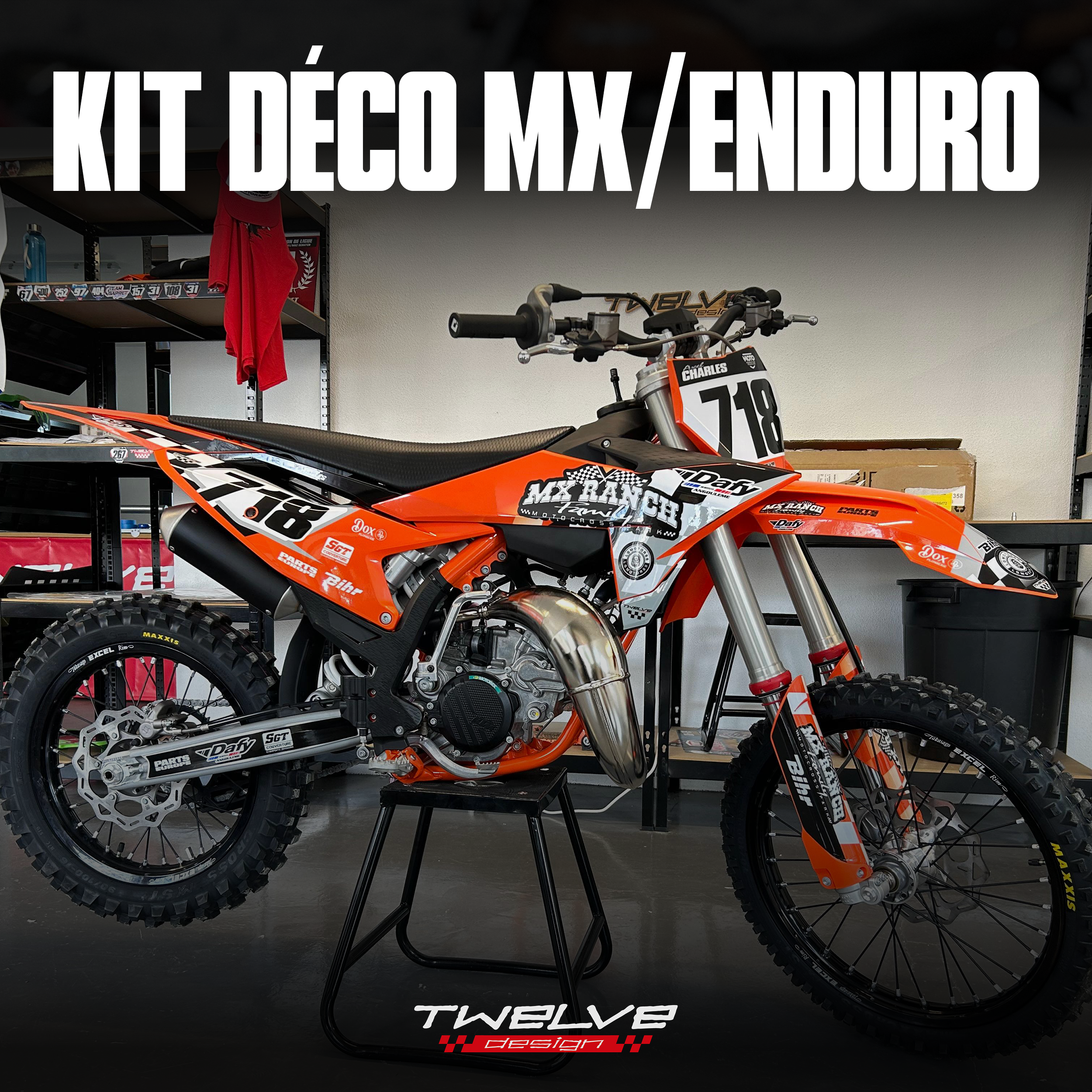 Kit Déco Casque 100% Personnalisé - Twelve Design