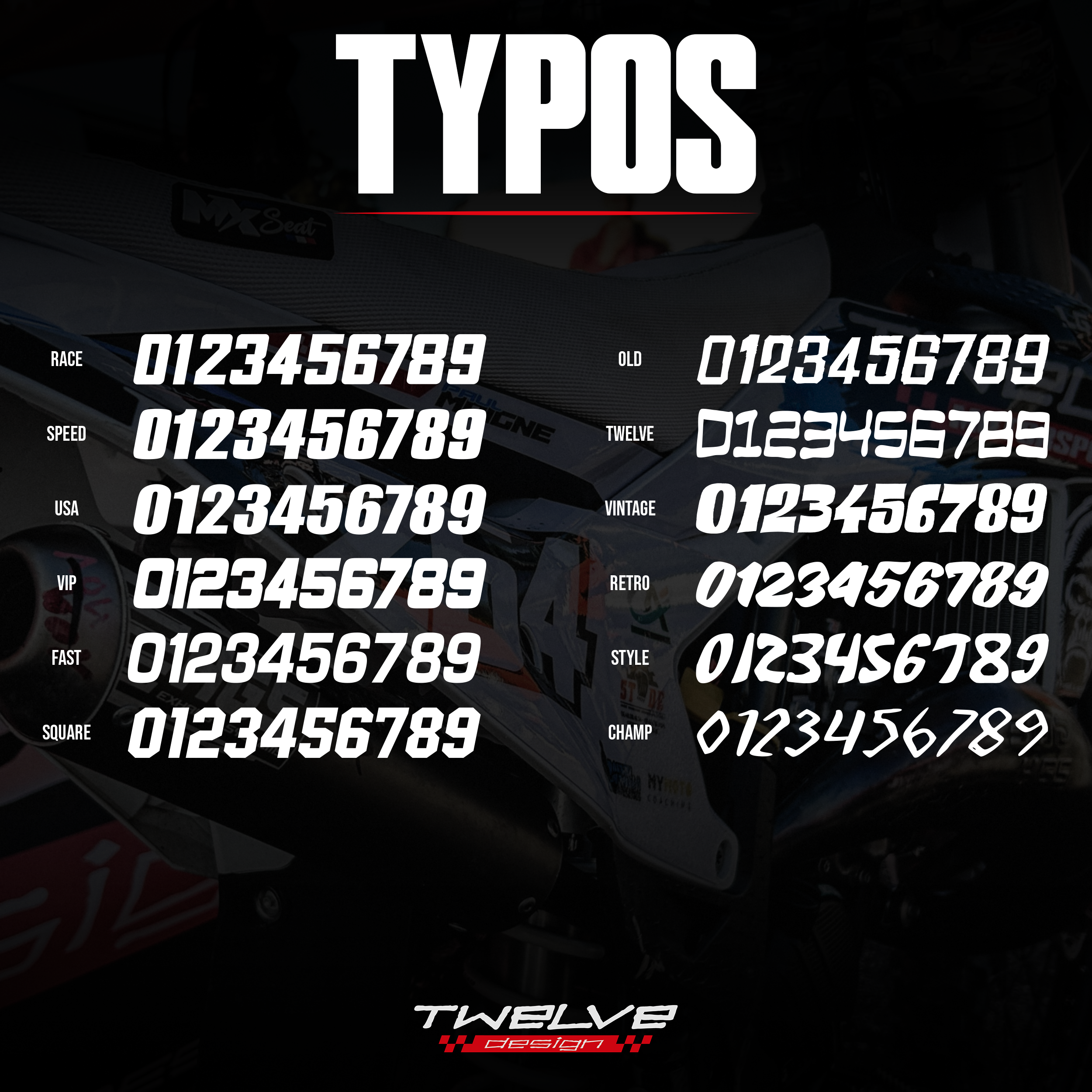 Kit Déco Casque 100% Personnalisé - Twelve Design